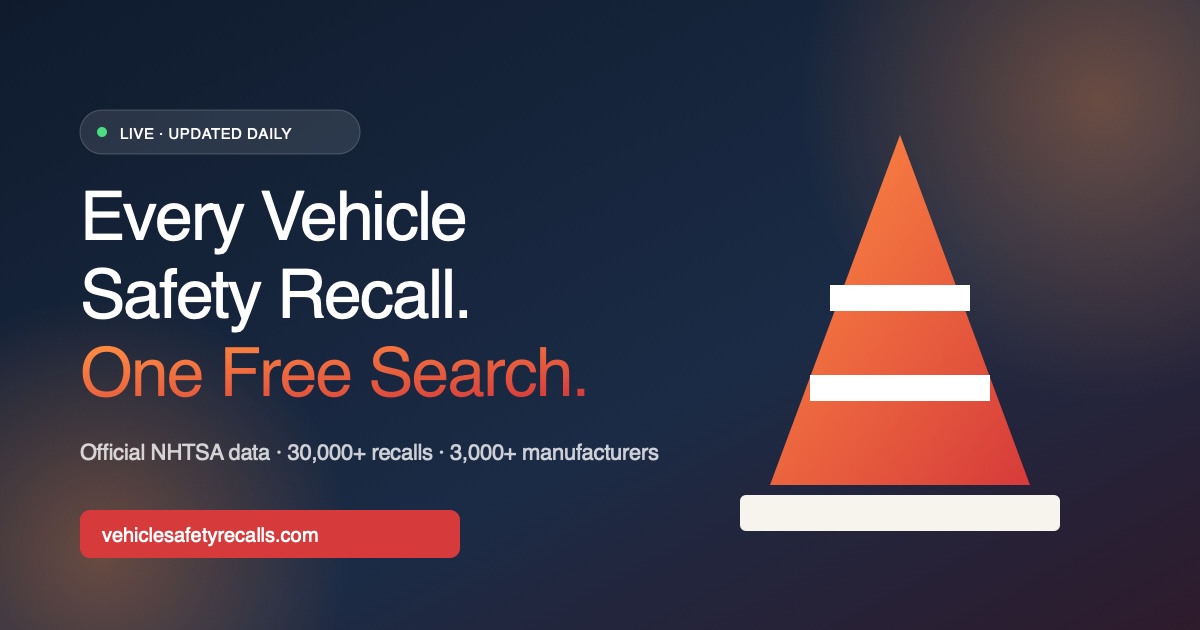 General Motors, Llc 2026 Recalls — 14 NHTSA Safety Recalls